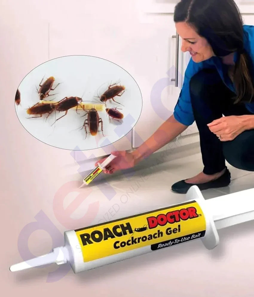 (Pack of 2)BulbHead Original Roach Doctor Cockroach Gel Ready-to-Use C ...